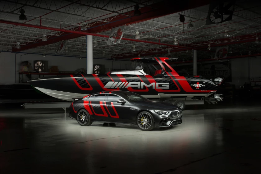 Mercedes-AMG and Cigarette Racing unveil stronger, lighter "41’ AMG ...
