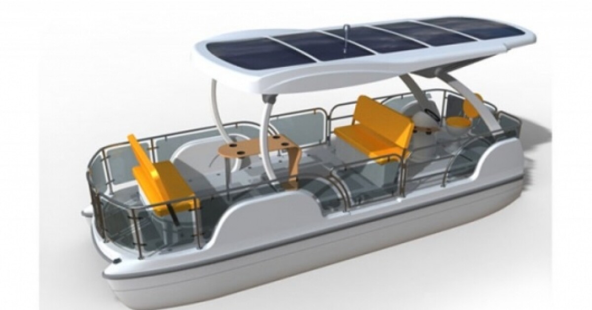 Solar powered pleasure boat gets design overhaul