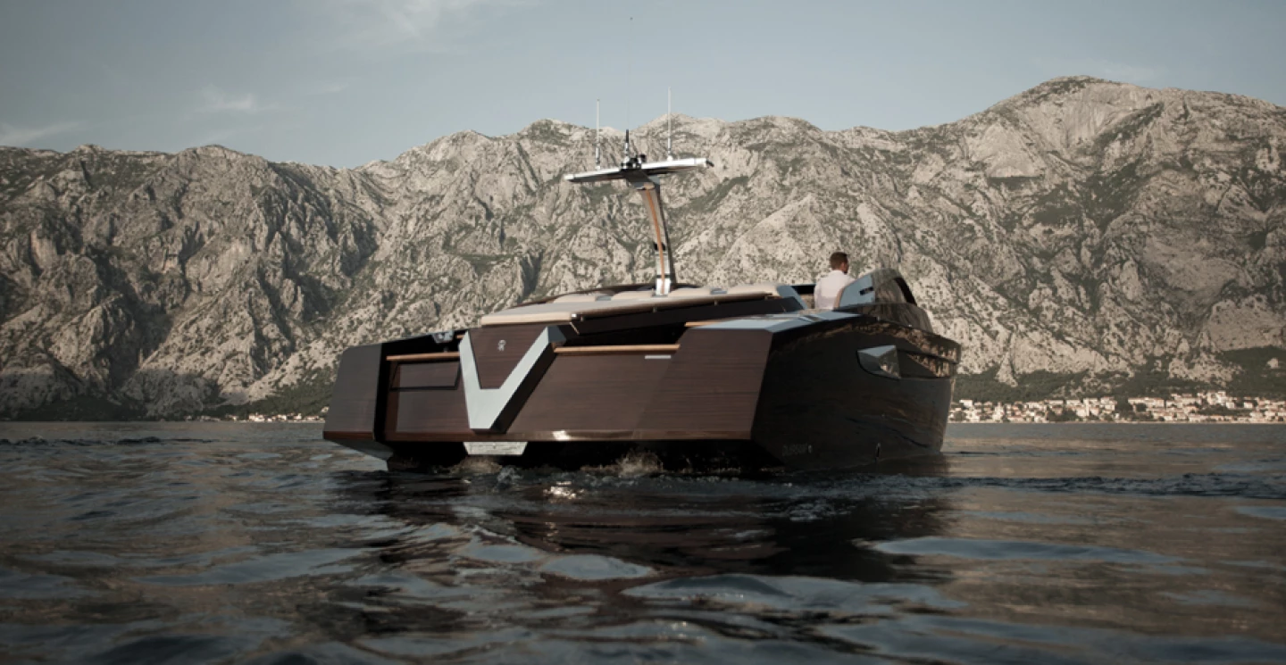 Antagonist luxury wooden speedboat is 007 sexy