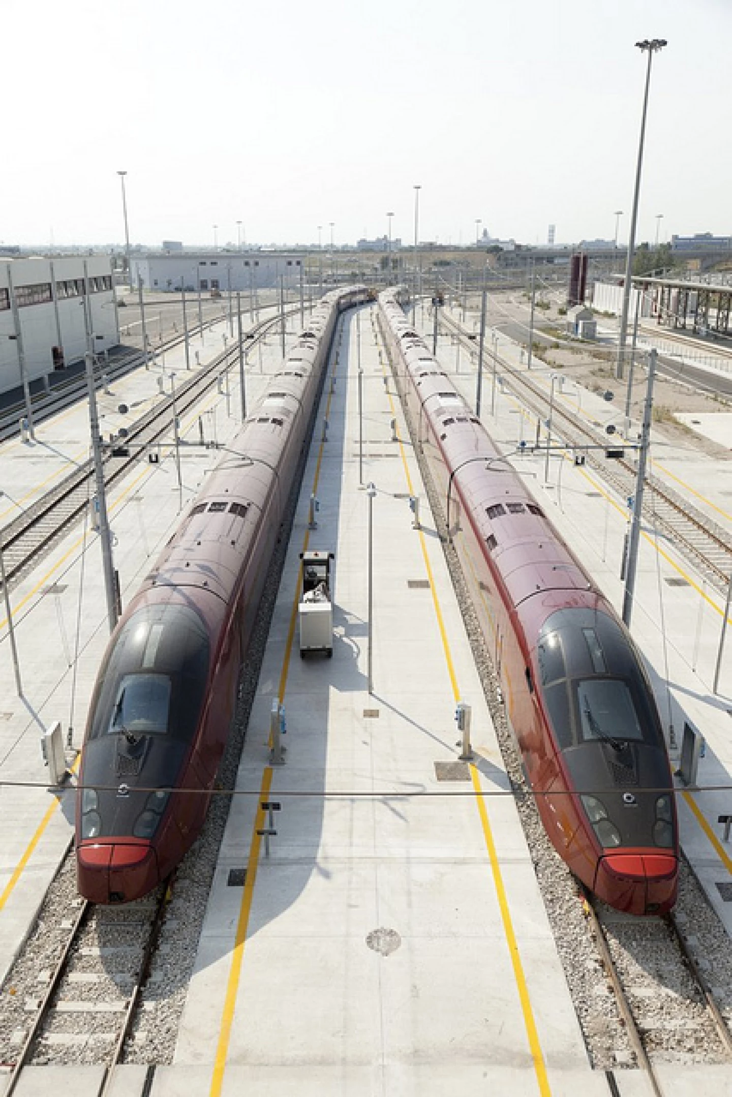 Ferrari's heritage evident in the Italo high-speed train
