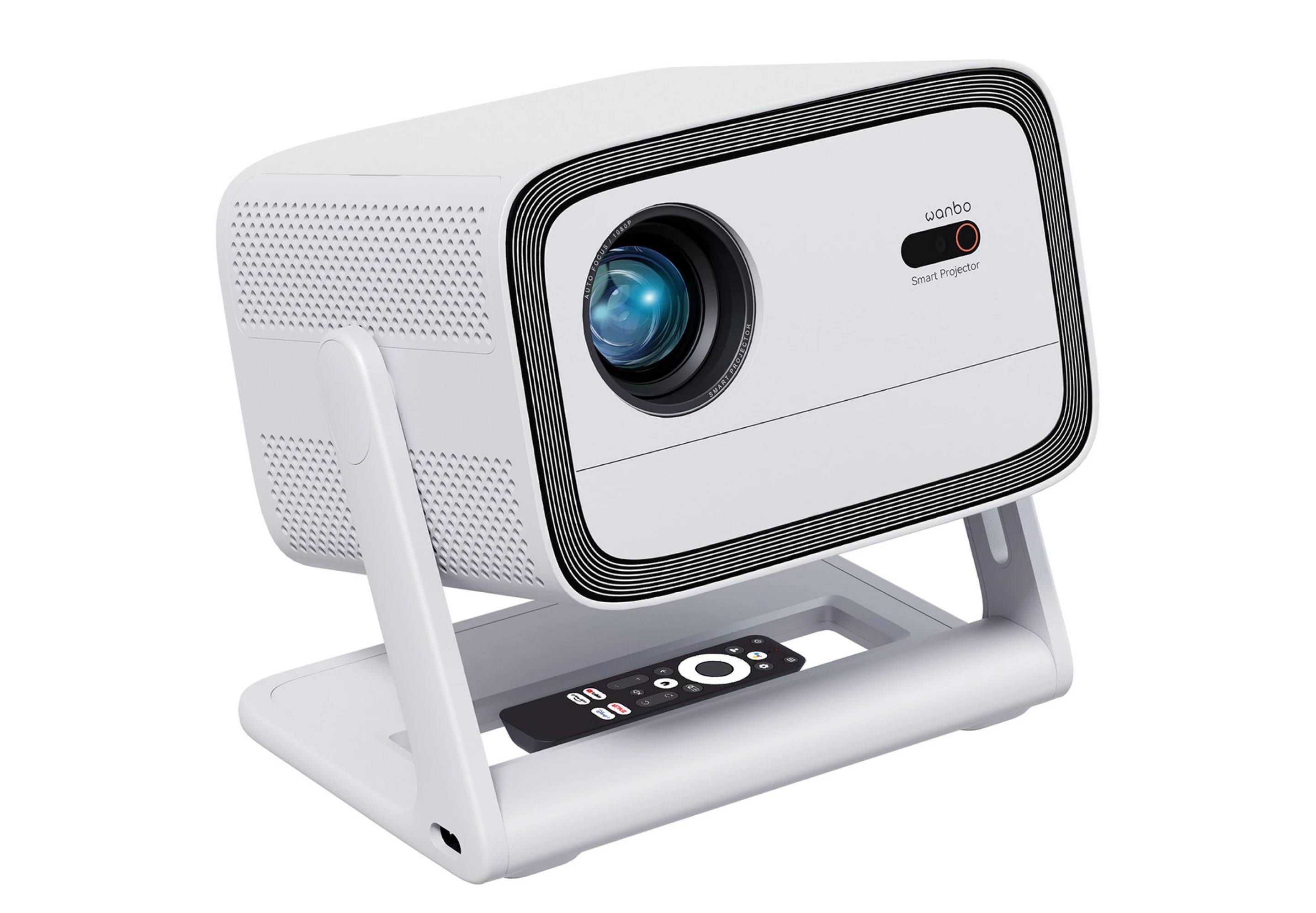Portable smart projector with gimbal stand by Wanbo