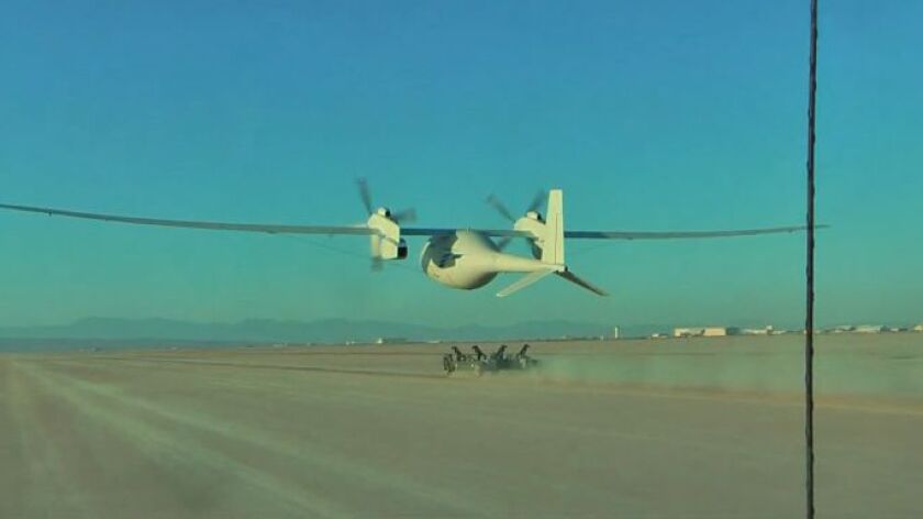 Boeing's Phantom Eye autonomous aircraft makes its first flight