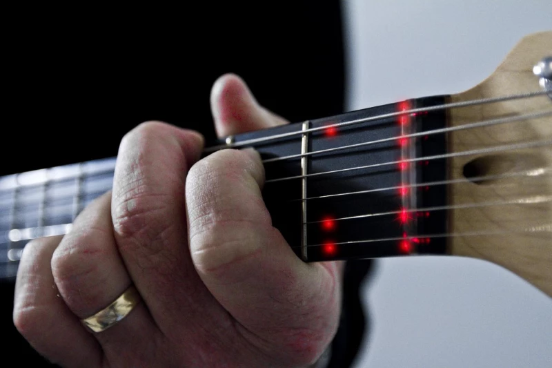 Fretlight LED learning guitar lights the way to quick and easy tuition