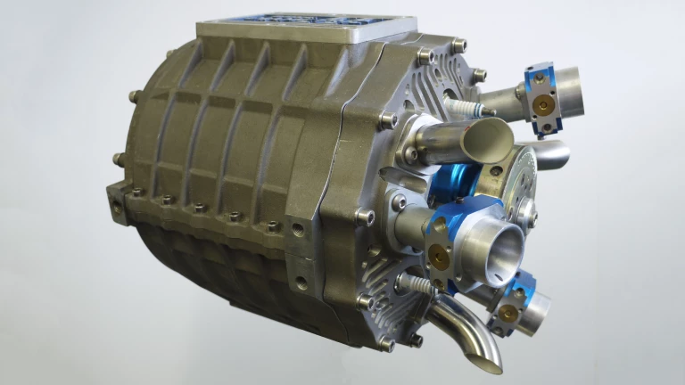 Duke Engines' incredibly compact, lightweight valveless axial engine
