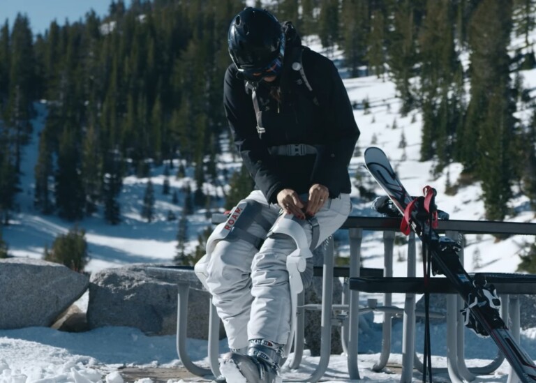 Roam's robotic ski exoskeleton can help you ski better for longer