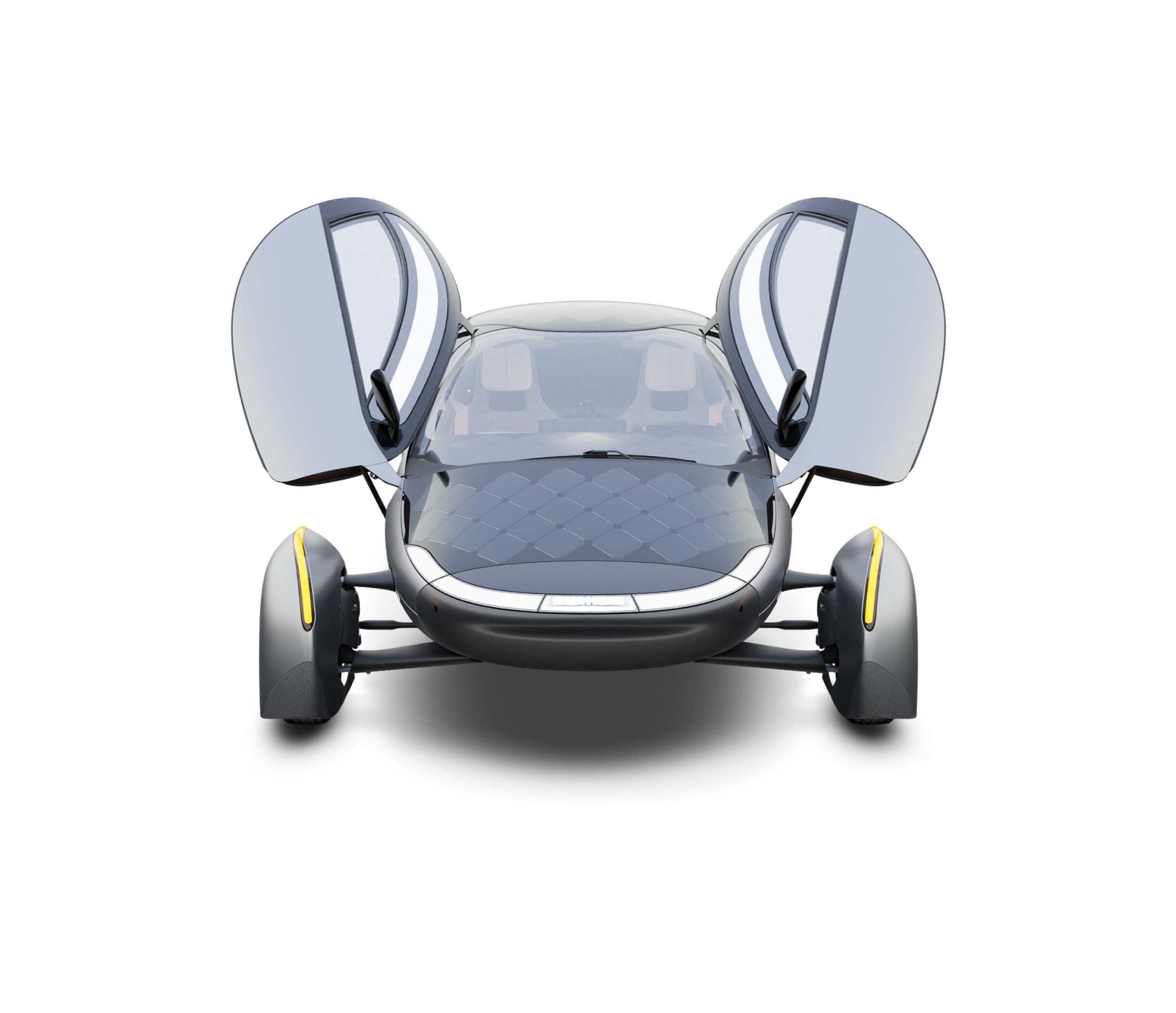 Aptera solar-powered car doesn't need to be plugged in to recharge