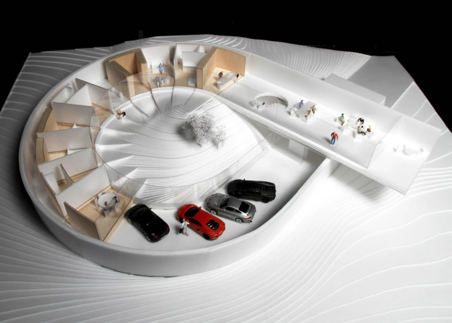 BIG unveils luxury home for car enthusiasts