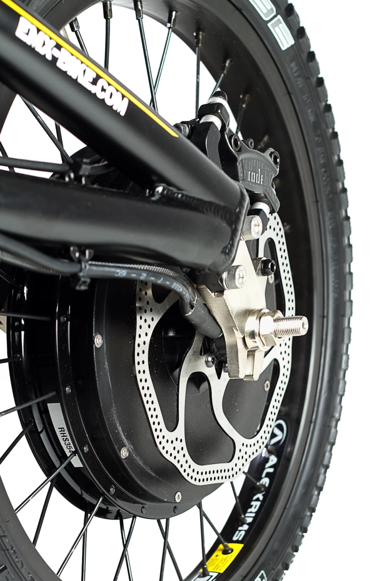 The garage-built EMX – electric motocross soul in a mountain bike's body