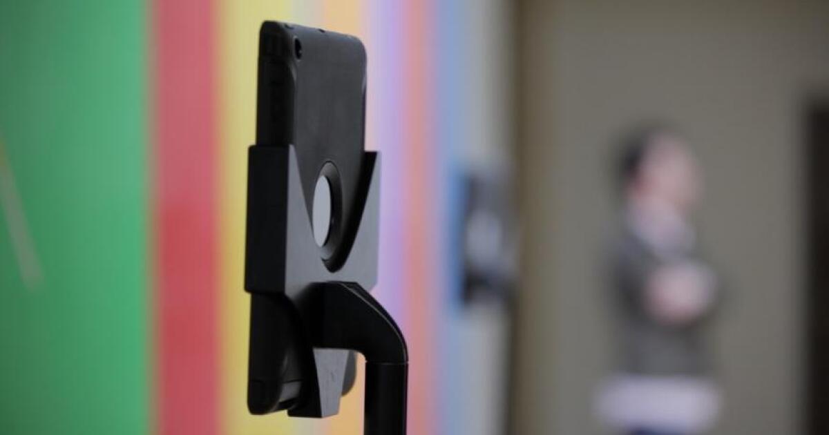 The Double turns you into a video-calling, iPad-faced robot