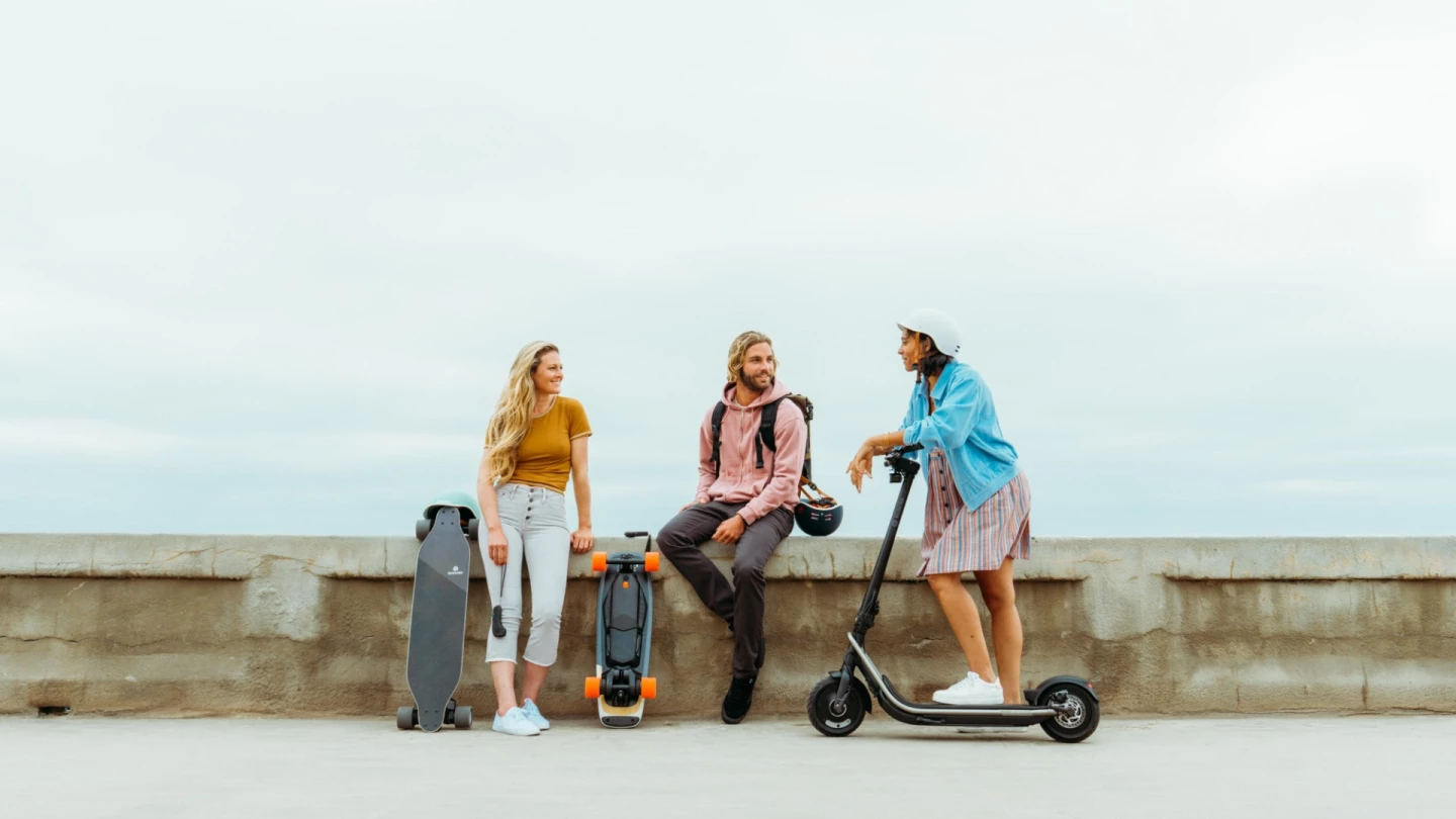 A quick spin on Boosted's new Rev electric scooter