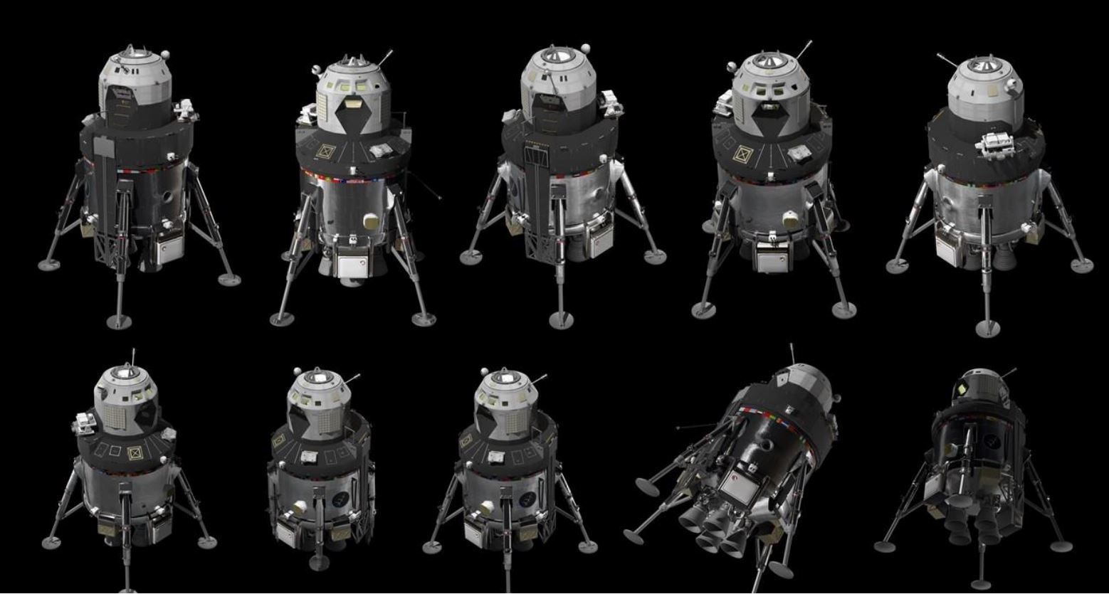 Lockheed Martin Unveils Reusable Manned Lunar Lander Concept