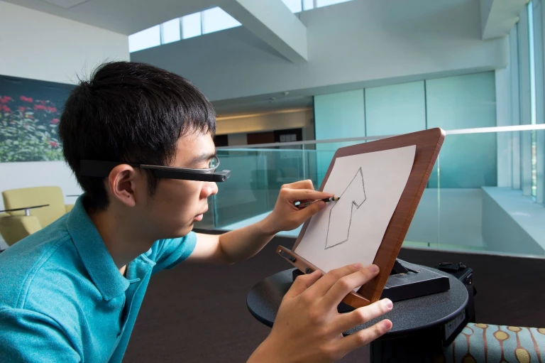 Gabriel computer system offers a guiding voice to users