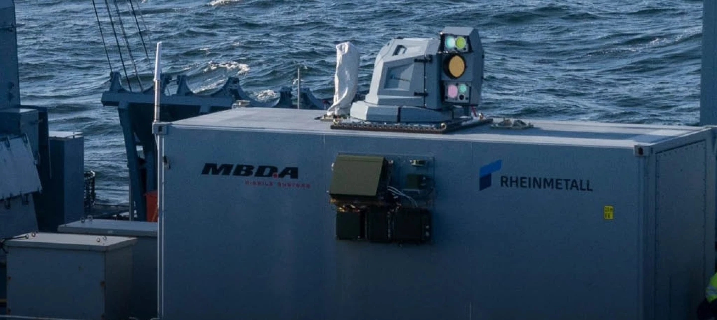 Rheinmetall/MBDA Laser Weapon Ready for Land Tests