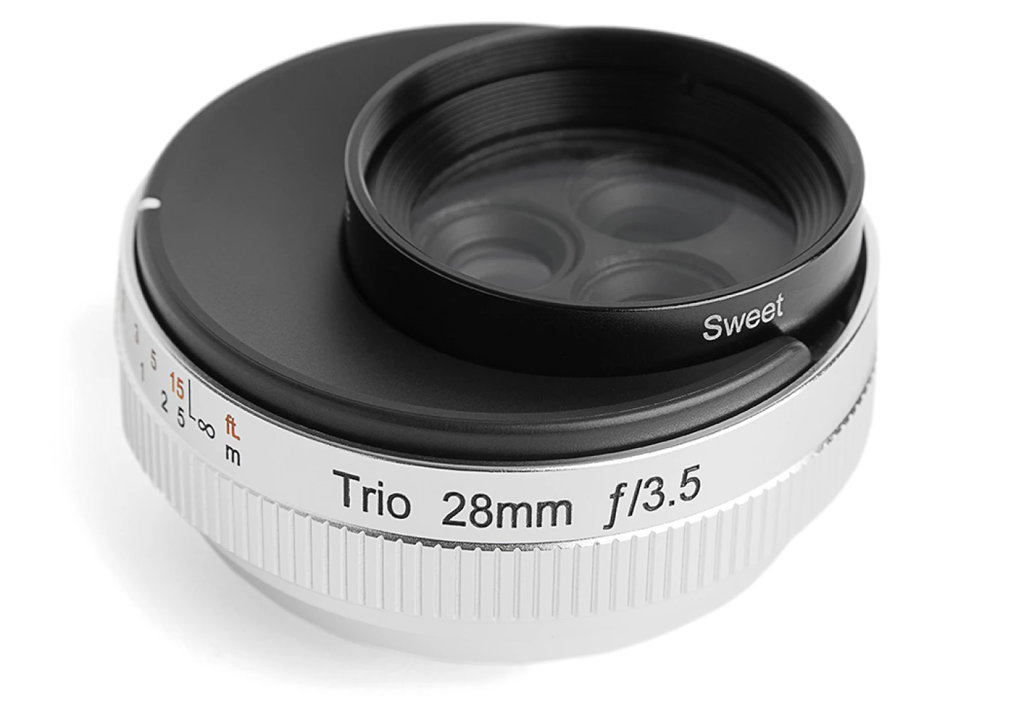 Triple-header lens offers three times the creative effects