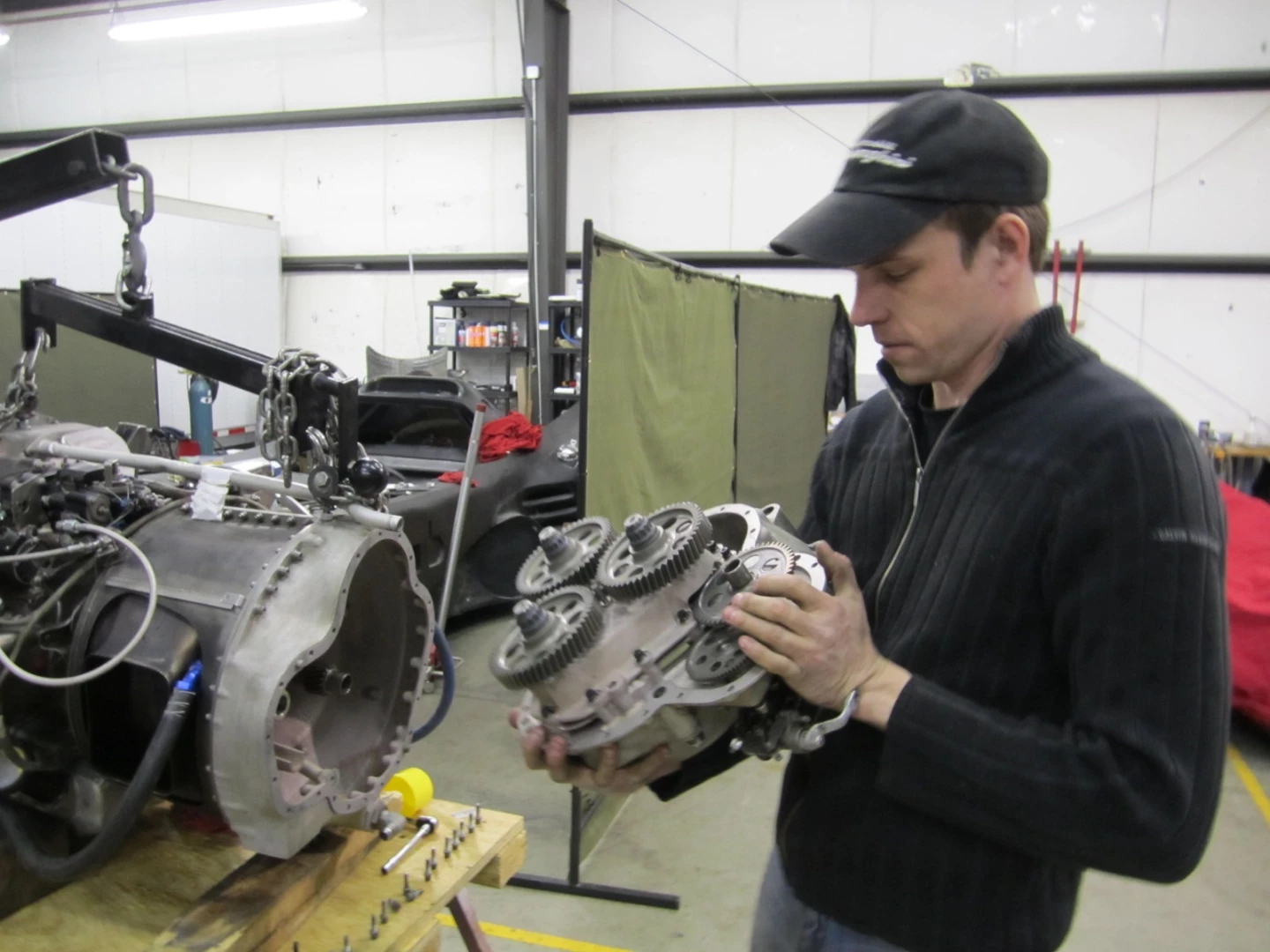 Batmobile replica powered by real jet engine