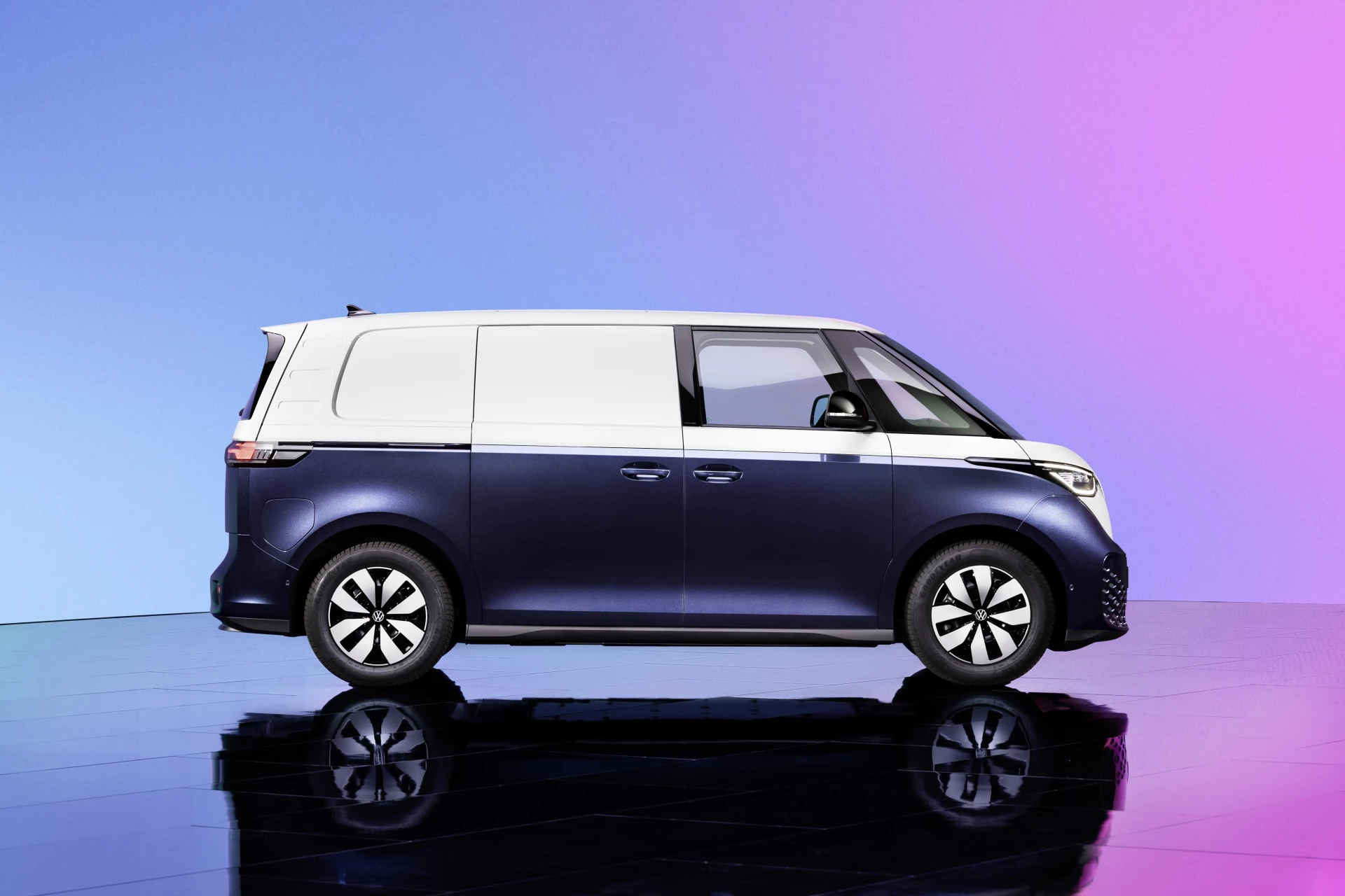 VW ID. Buzz electric bus fuses van life past and future