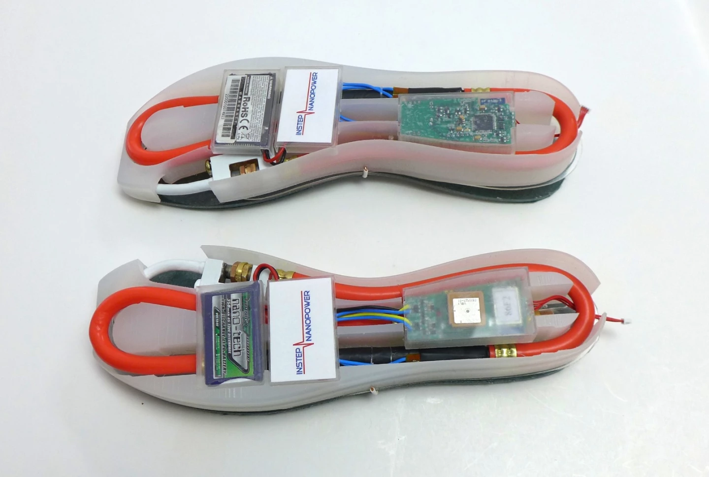 Kinetic energy-harvesting shoes a step towards charging mobile devices ...