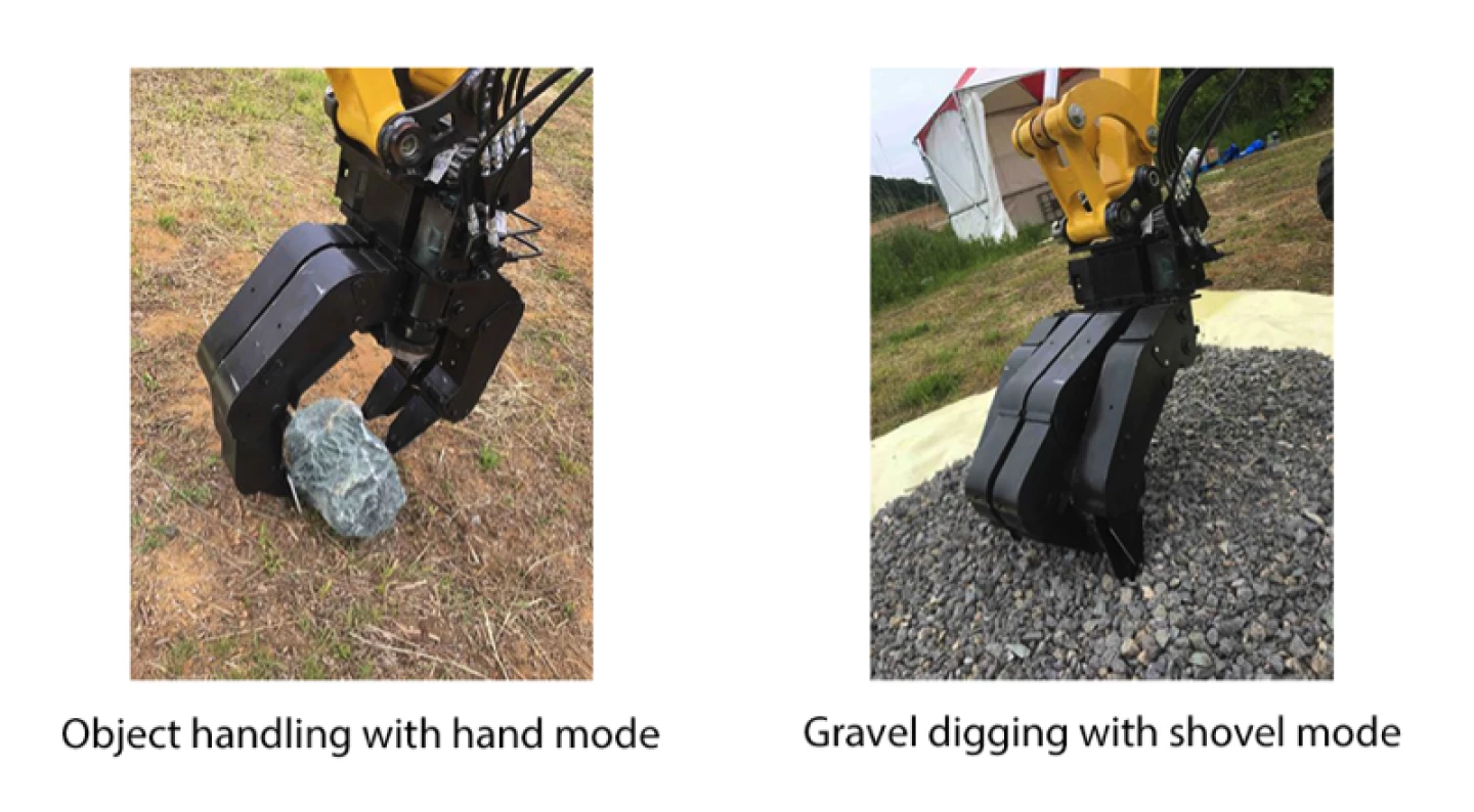 Two arms are better than one for disaster relief robot