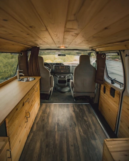 $35,000 Boho woody camper vans get you on the road for less coin and hassle