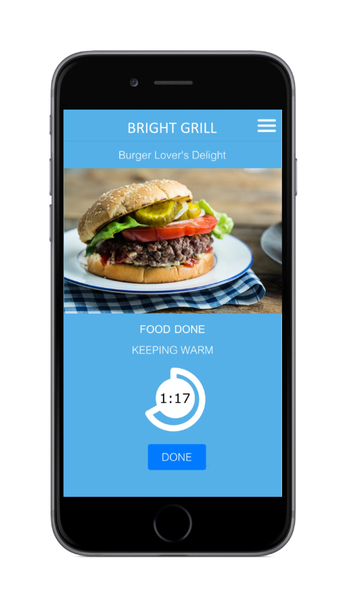 Smartphone-controlled Bright Grill gives grilling an IQ