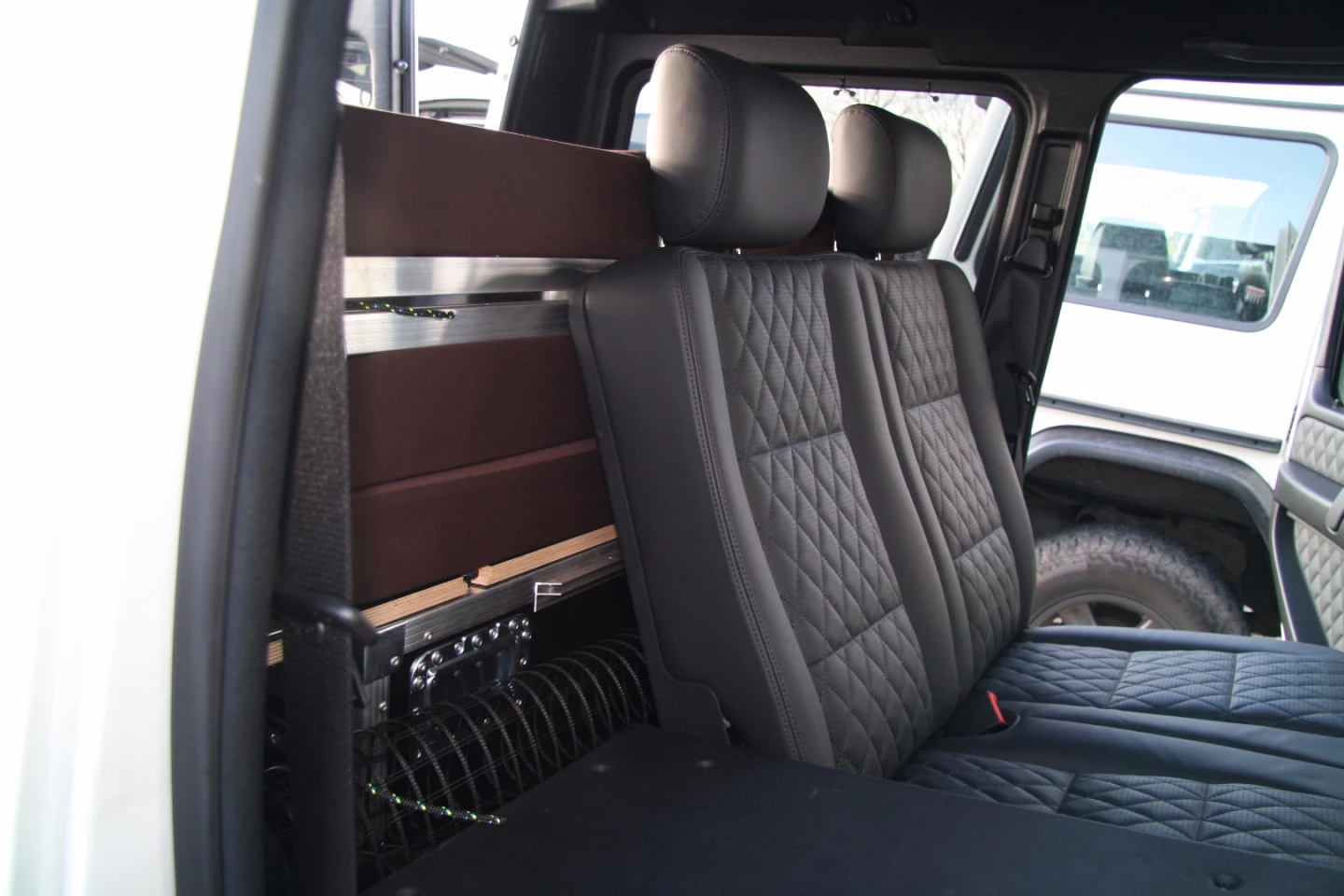 G-Box turns the Mercedes G-Wagen into a self-contained off-road camper