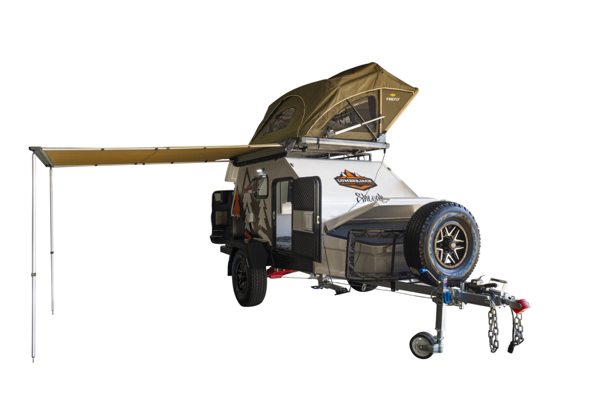 Lumberjack's hard-edged, Outback-grade camper pod