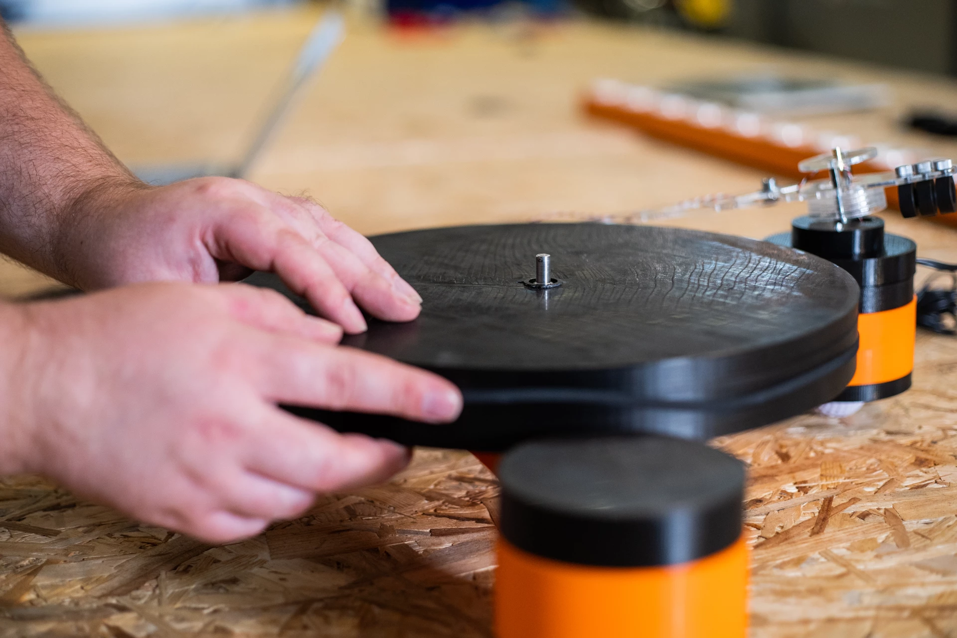 Modular Lenco-MD turntable can be 3D-printed and assembled at home
