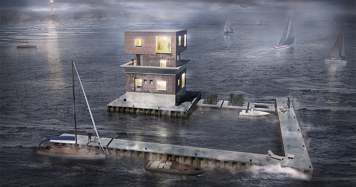 Offshore WWII watch tower to receive green renovation