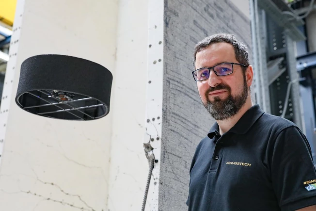 Ring-shaped dual-prop drone boasts twice the flight time of quadcopters