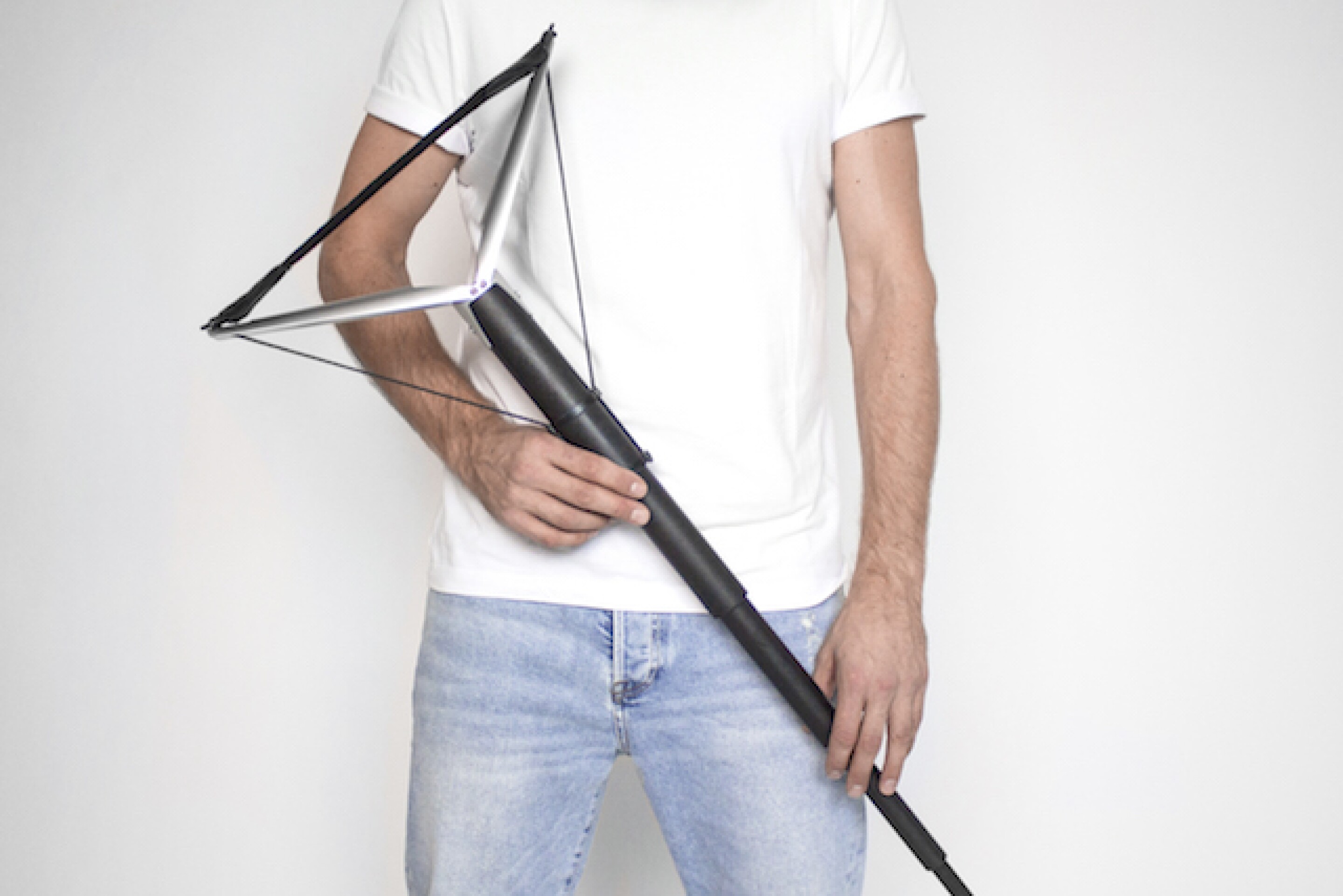 Sitpack collapsible stool takes the load off wherever you wander