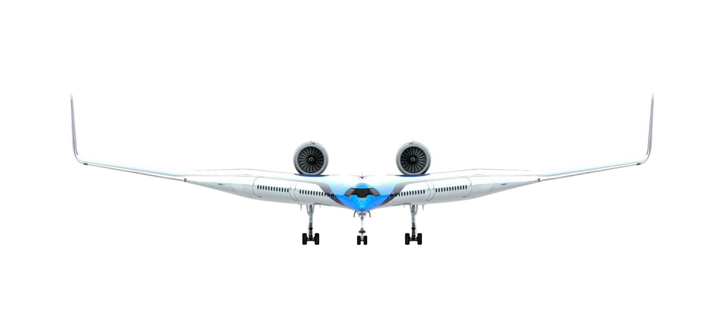 KLM and TU Delft eye sustainable aviation future with V-shaped flyer