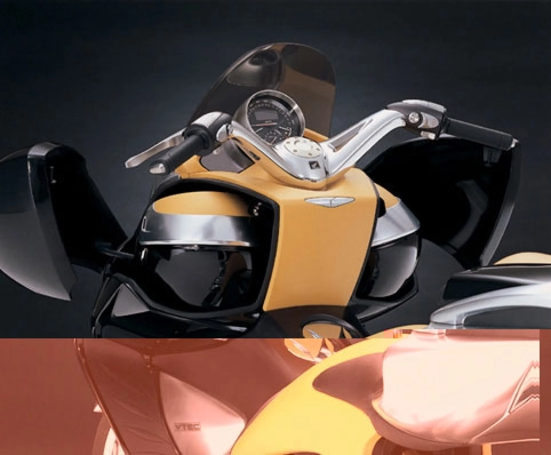 GRIFFON - a fusion of motorcycle and scooter.
