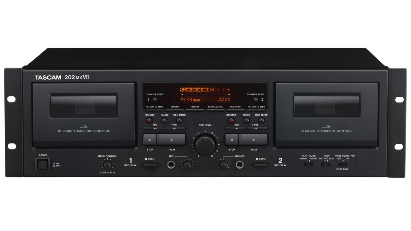 Tascam Shows That Audio Cassettes Are Not Dead Yet With Release Of New Twin Deck