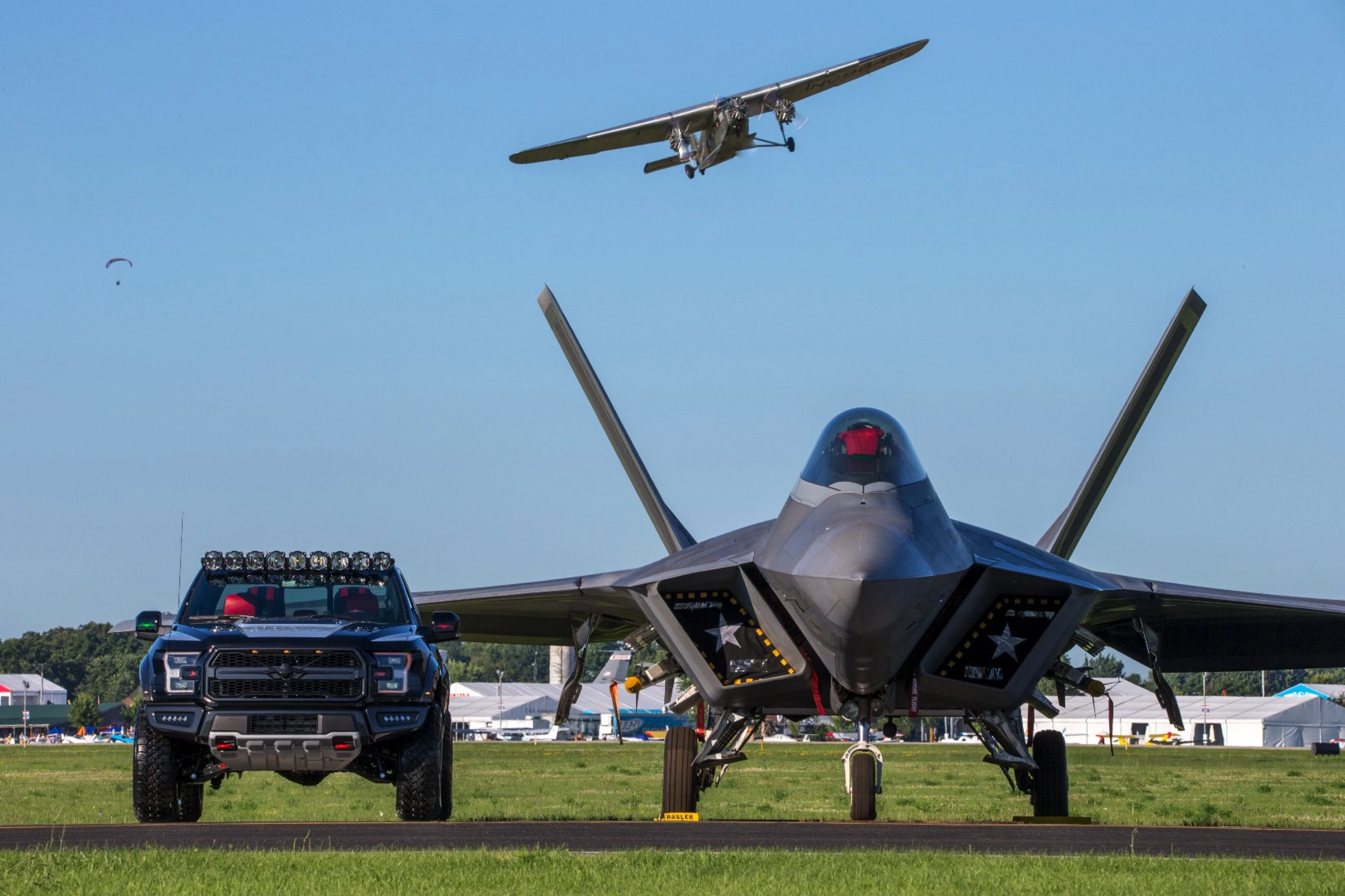 Ford F-22 Raptor F-150 soars at auction