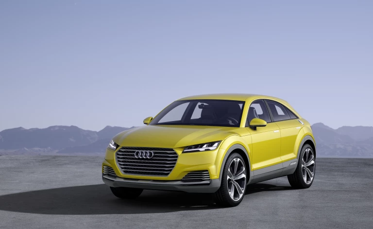 Audi transforms the TT coupe into a 123-mpg plug-in off-roader