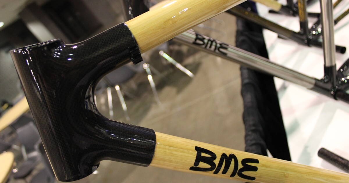 Builders boost the bamboo bike frame