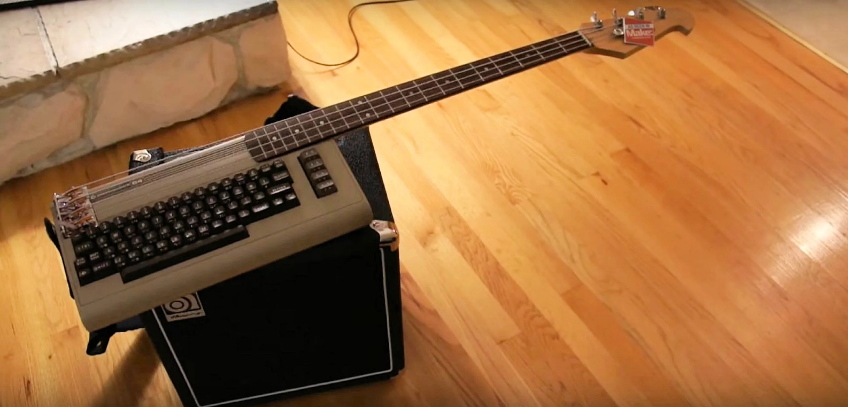 Turning junk into funk: Guitars made from things found around the home
