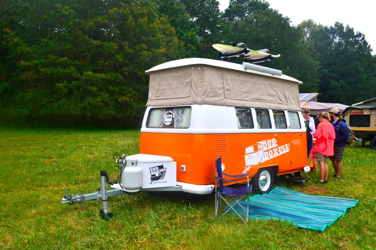 Dub Box makes a smaller, lighter VW Microbus caravan