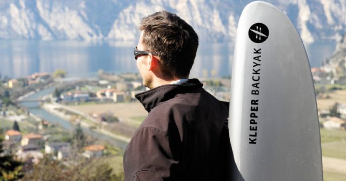 Modular Backyak is a sled, kayak, sailboat and backpack in one