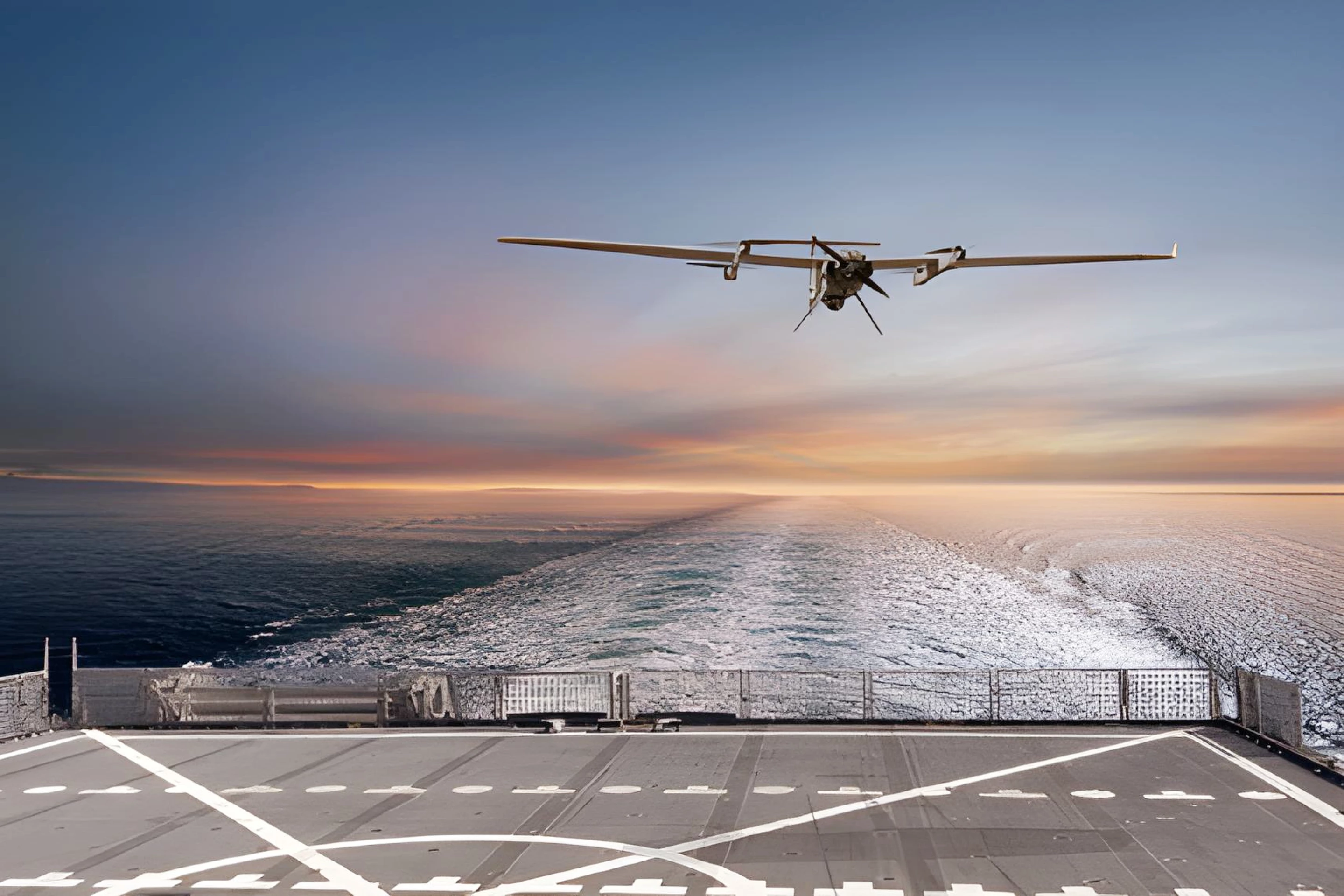 Video: Multi-fuel military drone can spy, jam, and strike from the sea
