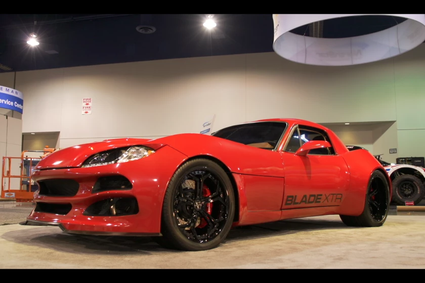 BXR reveals its garage-built Bailey Blade XTR supercar