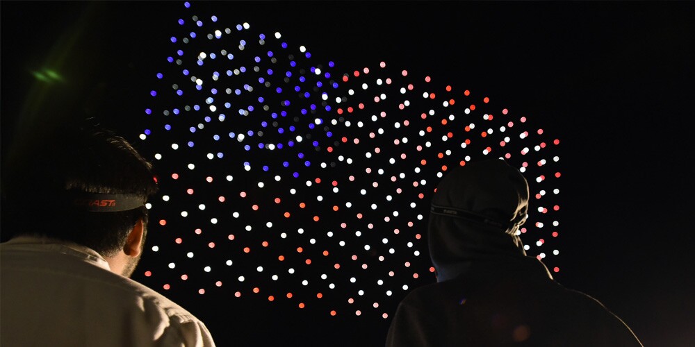 Intel's Shooting Star drones to get star-spangled for 4th of July ...