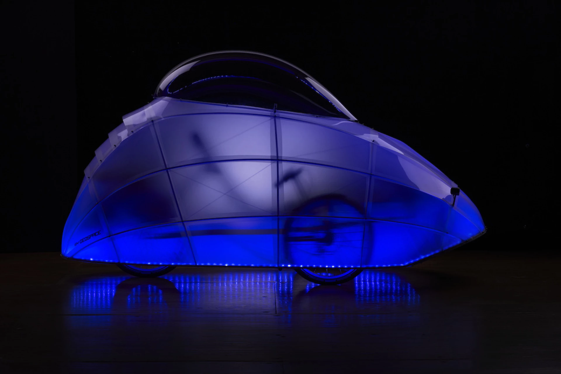 FireFly's TRON-like shell keeps cyclists dry and visible
