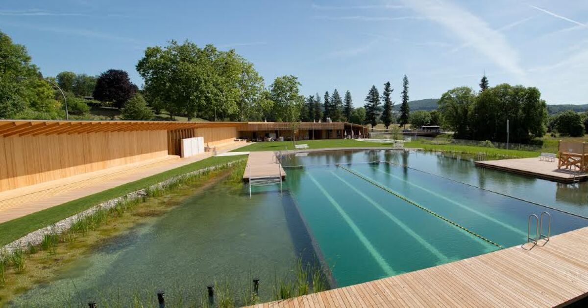 Switzerland's new natural swimming pool does away with the chemicals