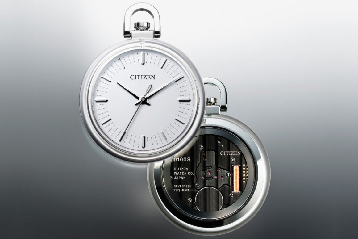Citizen goes back in time with super-accurate, solar-powered pocket watch