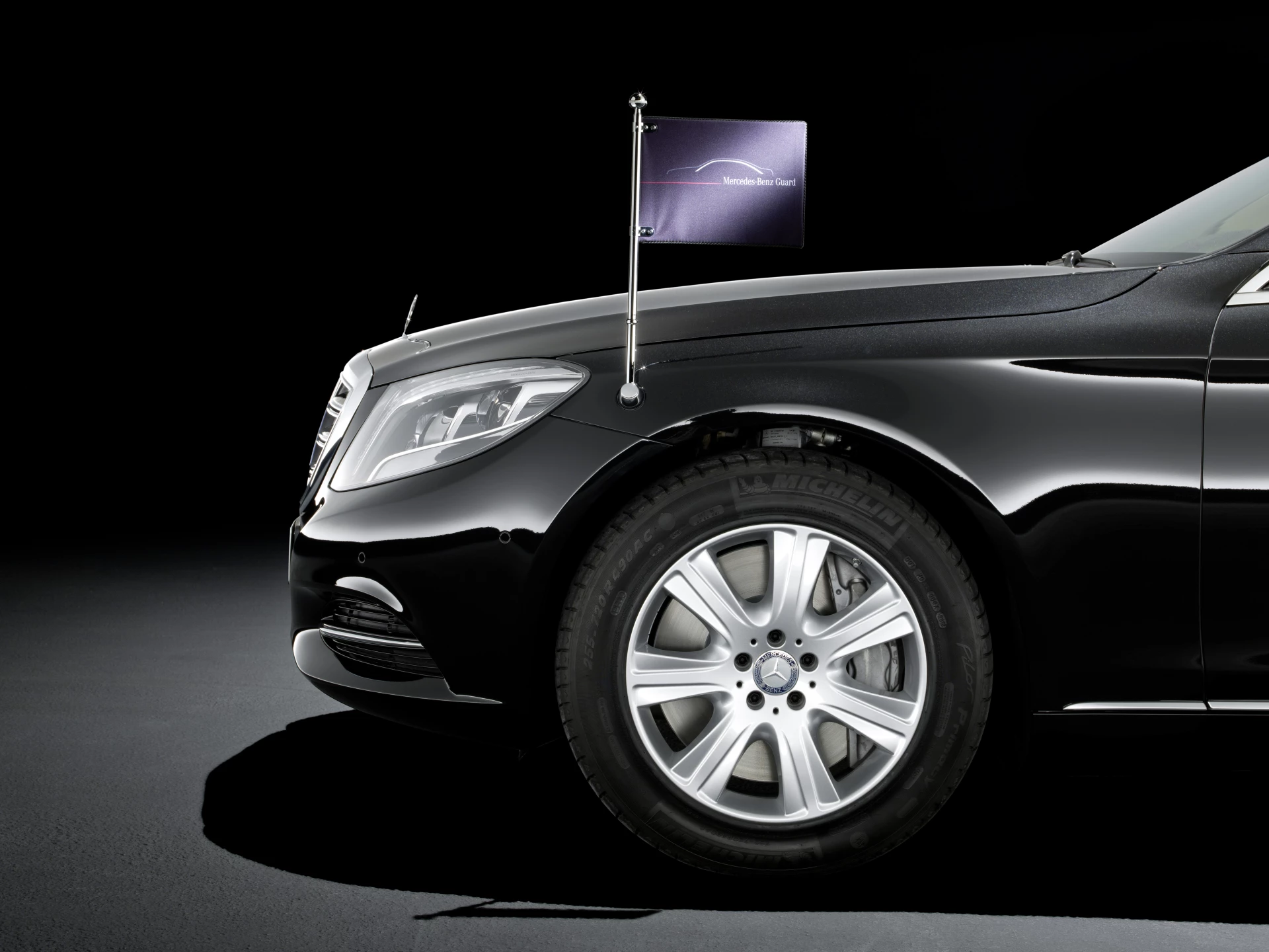 Armored Mercedes S-Class promises highest level of ballistic protection