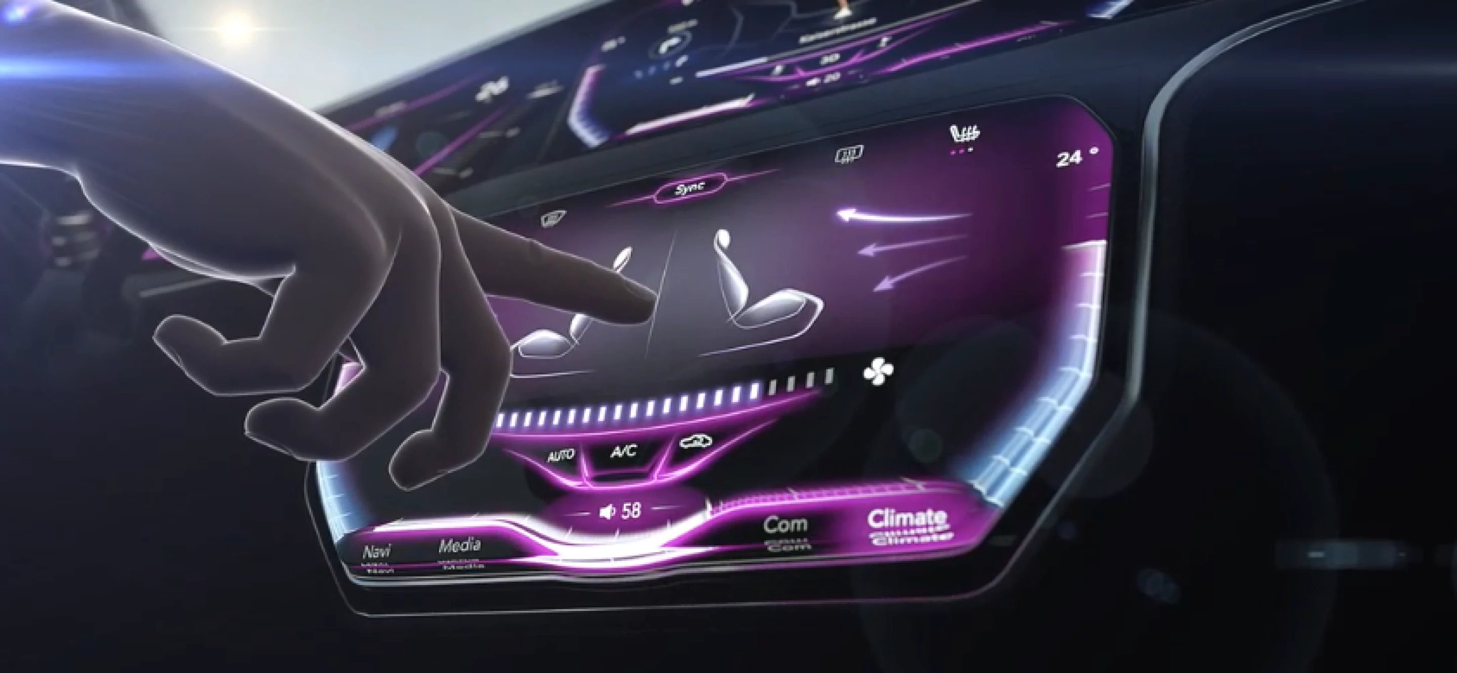 Continental makes car touchscreens pop with tactile 3D surface