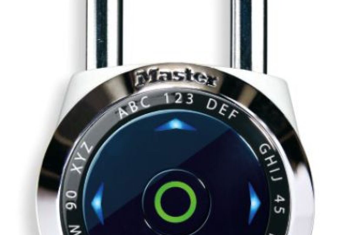 Master Lock introduces the dialSpeed electronic padlock