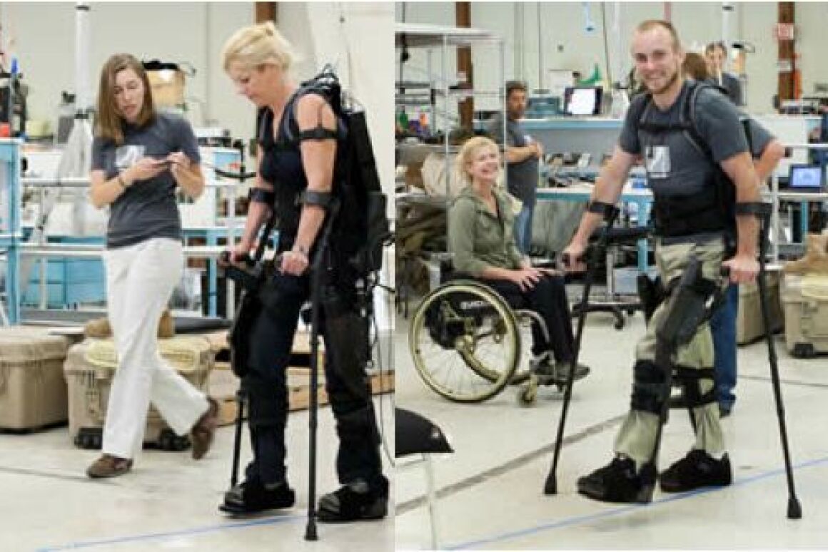 Berkeley Bionics’ newest exoskeleton lets wheelchair users walk