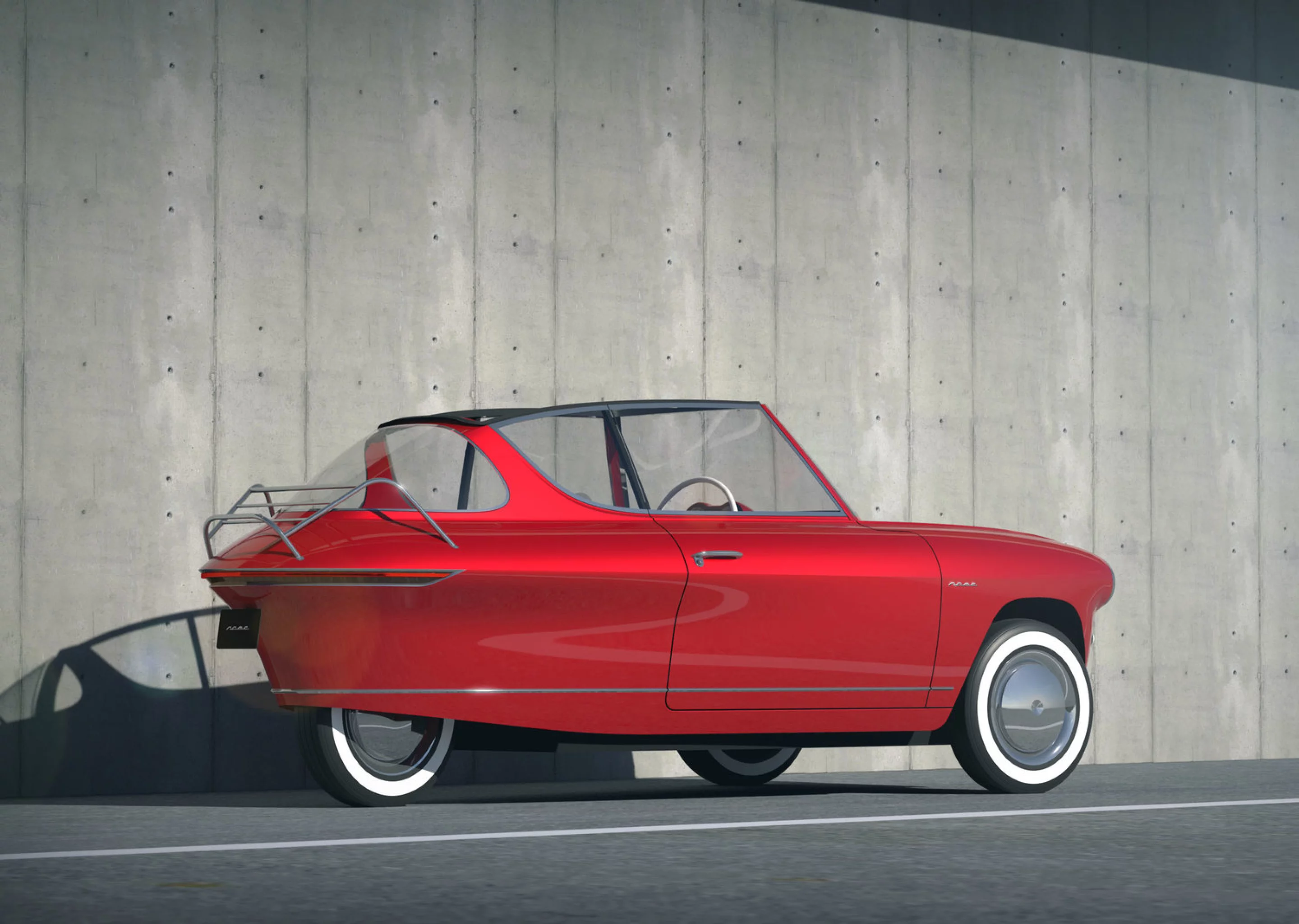 Old European styling meets 3-wheeled electrification in the Nobe 100